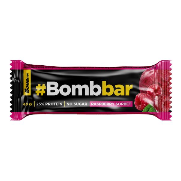 BOMBBAR Preliveni bar Malina sorbet 40g