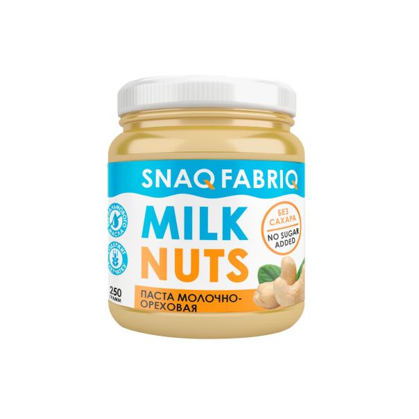 SNAQ FABRIQ krem Mleko- Indijski orah 250g