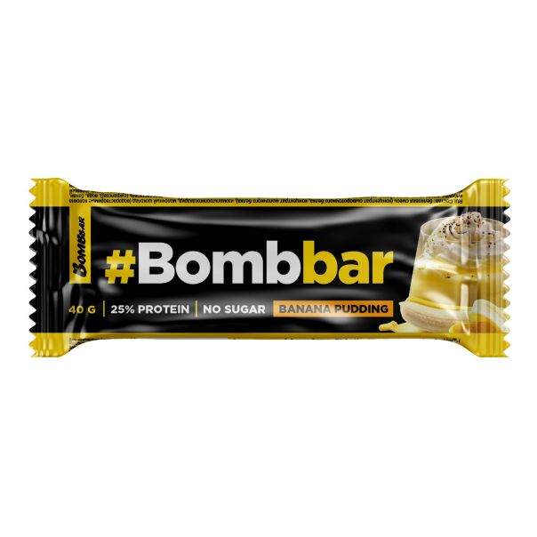 BOMBBAR Preliveni bar Banana puding 40g