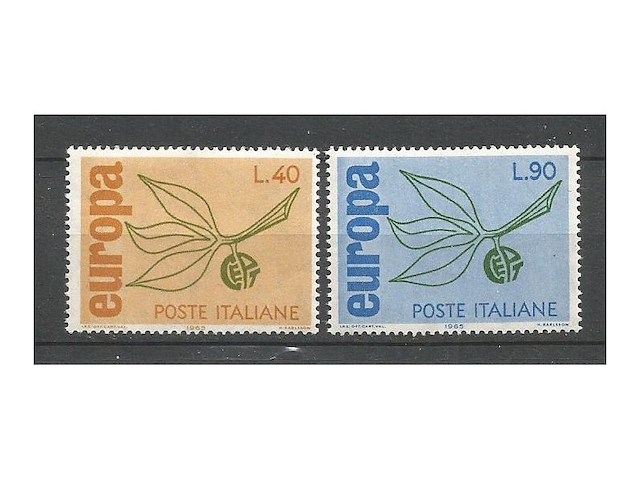 Italija 1965. EVROPA CEPT cista serija