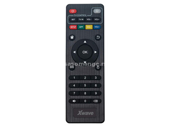 Xwave TV box 310 smart TV 4K/Android10/4GB/64GB/BT/LED displej/HDMi/RJ45/Dual Wifi 2.4/5Ghz/2xUSB...