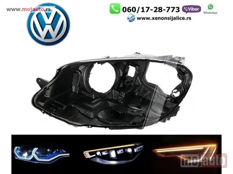 Kuciste fara vw golf 7,5 17-19 led