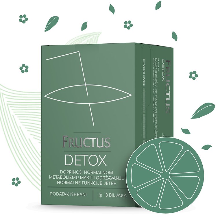 Čaj Detox 25 filter kesica Fructus