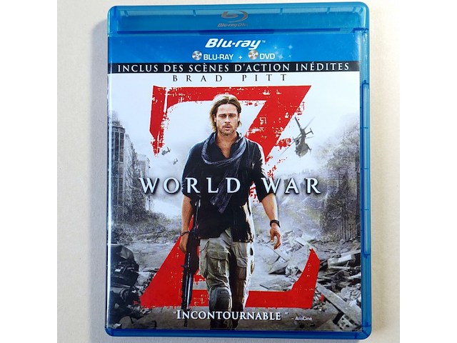 World War Z [Unrated + Theatrical Version, Blu-Ray+DVD]