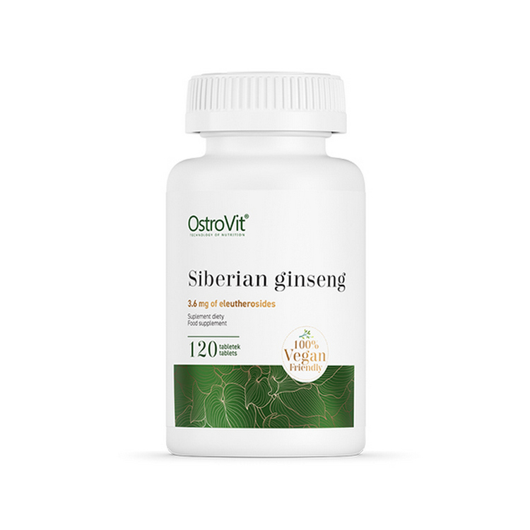 Siberian Ginseng Vege (Eleutero, sibirski žen-šen) – 120 tableta