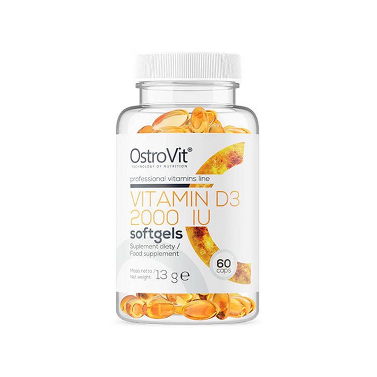 Vitamin D3 2000 Professional Vitamins Line – 60 kapsula