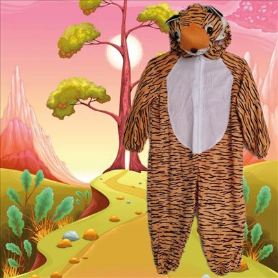 Akcija kostim za decu tigar zivotinja
