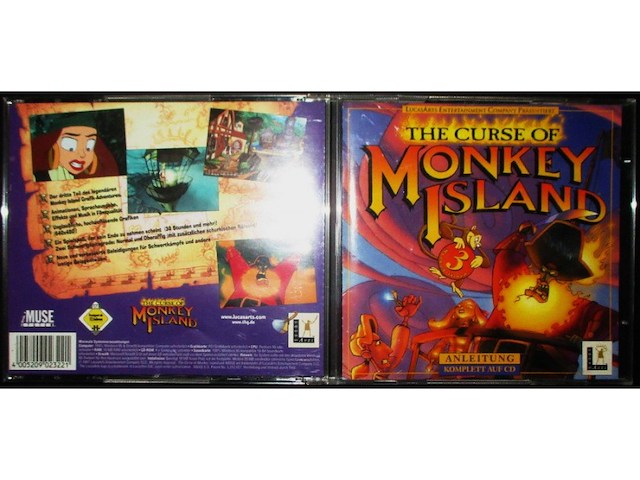 The Curse of Monkey Island (Germany Version) 2CD (1997)