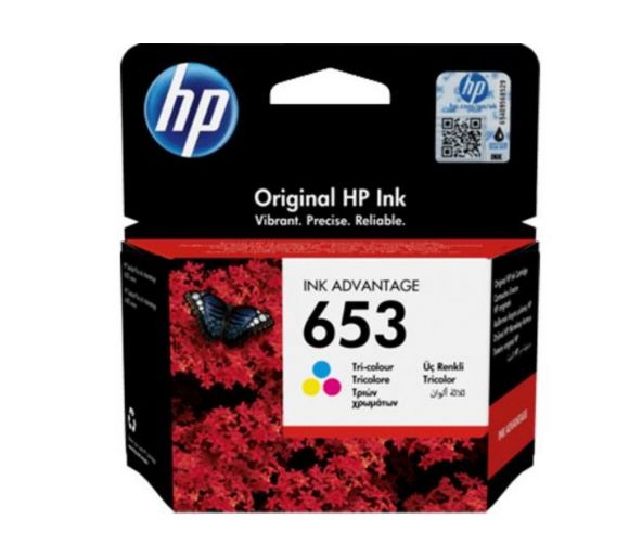 HP - Kertridž HP 653/tri boje