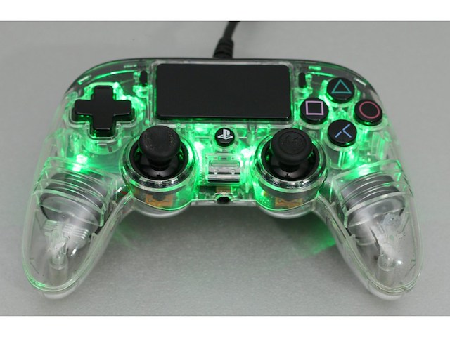 Nacon PS4 Wired Controller Crystal Green
