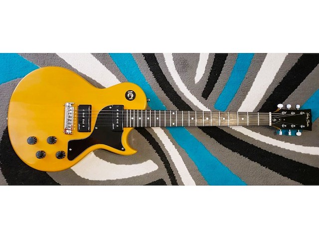 Harley Benton SC-Special TV Yellow gitara + oprema
