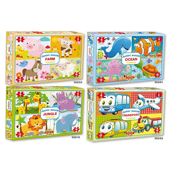 Dohany Junior puzzle 4u1 214200