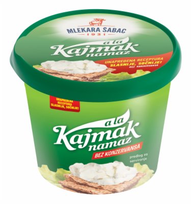 KAJMAK NAMAZ ALA MLEKARA SABAC 250G
KAJMAK NAMAZ ALA MLEKARA SABAC 250G