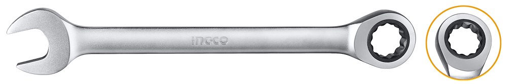 Hcspar131 Ključ Sa Račnom I Zglobom 13mm Industria