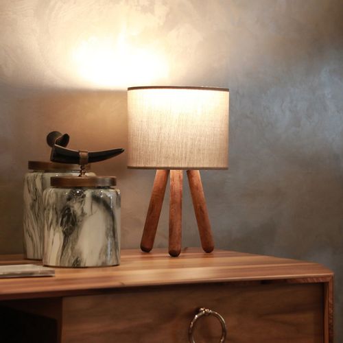 Opviq AYD-2941 Dark Grey Table Lamp