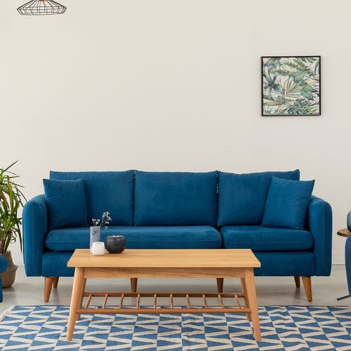 Atelier Del Sofa Sofia-Tamnoplava Trosed tamnoplave boje