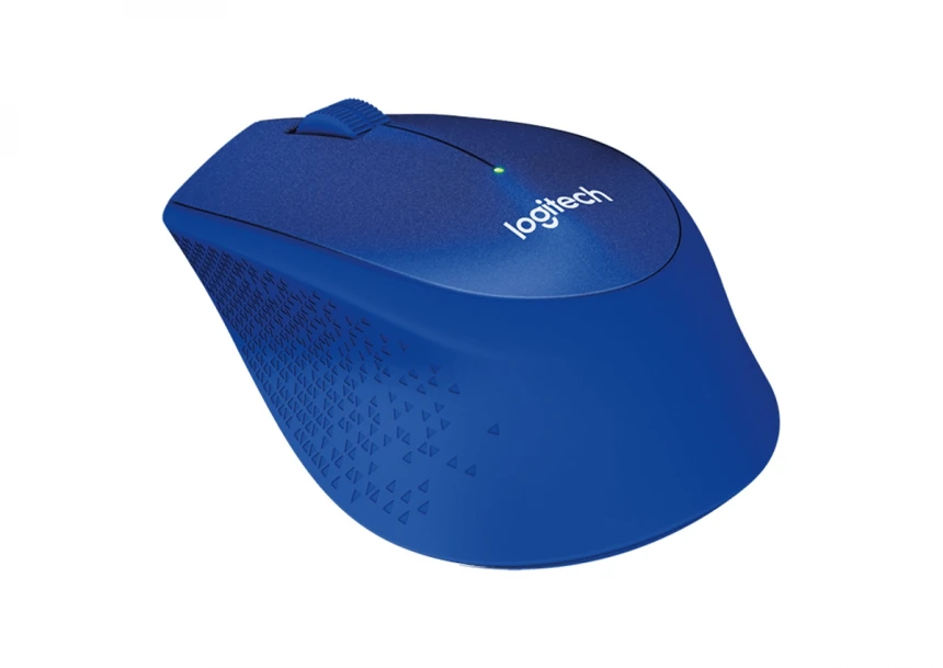 Mouse Wireless Logitech M330 Silent Plus Wireless Blue New