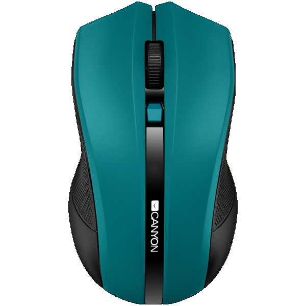 CANYON MW-5 2.4GHz wireless Optical Mouse with 4 buttons, DPI 80012001600, Green, 122*69*40mm, 0.067kg ( CNE-CMSW05G )