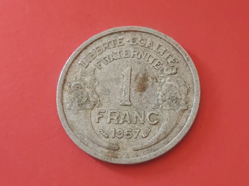 Francuska - 1 franc 1957 god