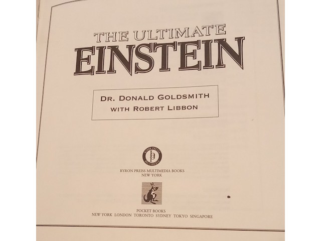 THE ULTIMATE EINSTEIN  - GOLDSMITH, LIBBON