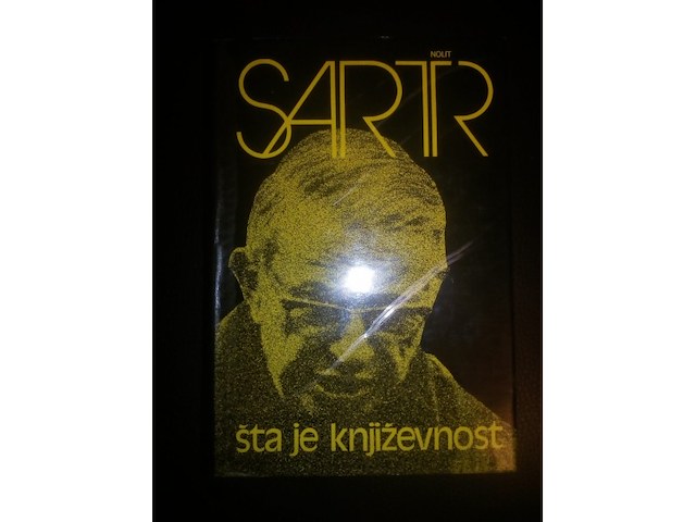 Šta je književnost   Žan-Pol Sartr