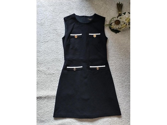 ♫ ♪ ♫ Liu·Jo mala crna haljina sa detaljima