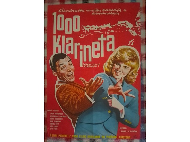 plakat 1000 KLARINETA