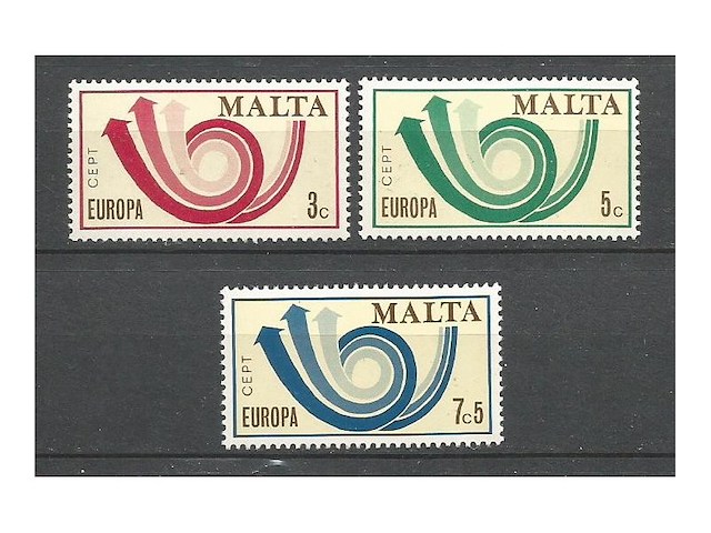 Malta 1973. EVROPA CEPT cista serija