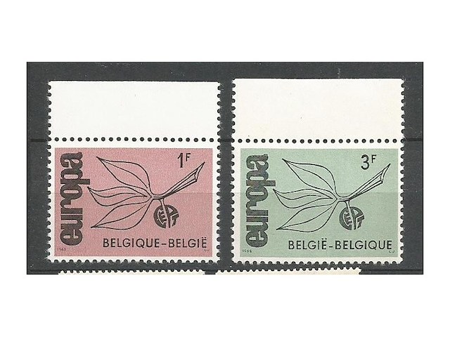 Belgija 1965. EVROPA CEPT cista serija