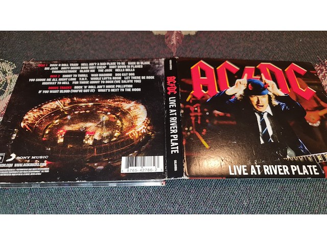 AC/DC - Live at River Plate 2CDa , ORIGINAL