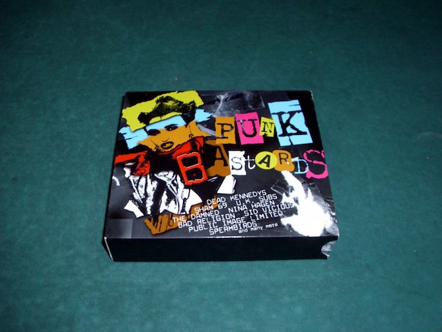 VARIOUS – Punk Bastards (3xCD) Box Set