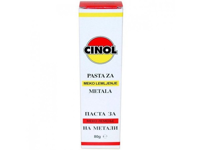 Pasta za lemljenje CINOL 80gr.