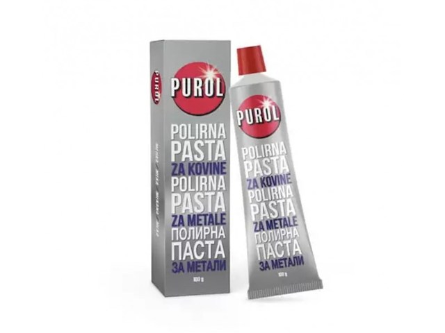 Pasta za poliranje metala PUROL 100gr.