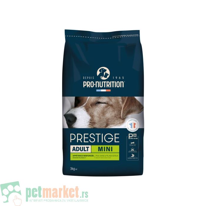 Pro Nutrition Prestige: Hrana za odrasle pse malih rasa Mini Adult
