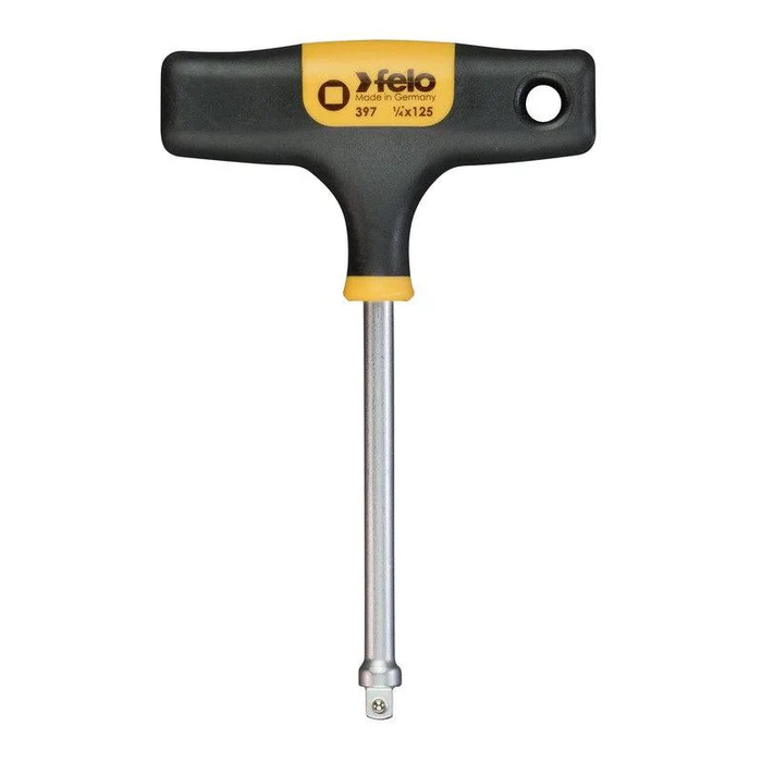 Adapter sa T-ručkom Felo za nasadnim glavama 1/4 x 125 39763560