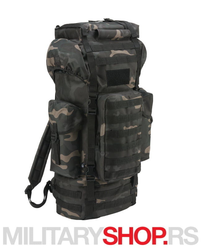 Tamno-maskirni ranac Brandit MOLLE Darkcamo 8071