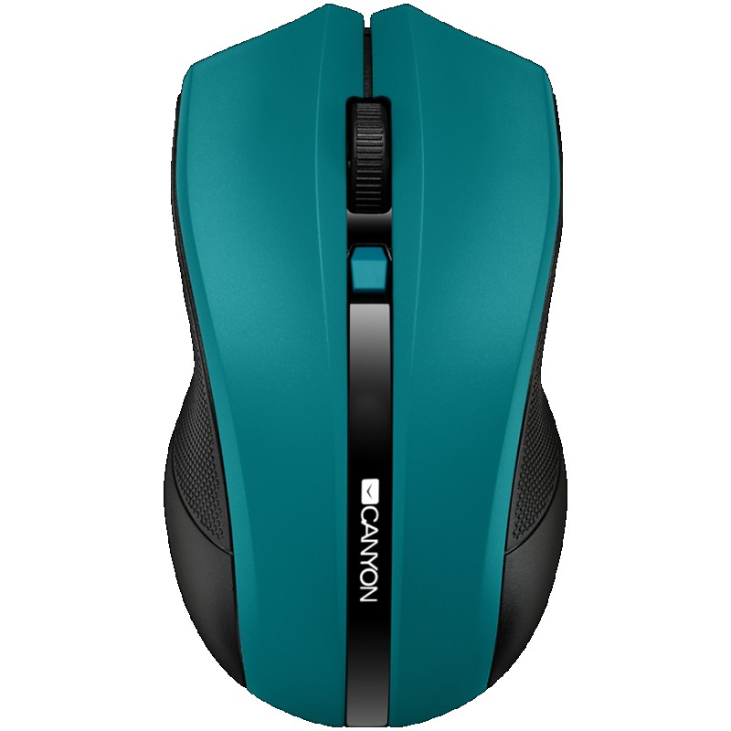 CANYON MW-5 2.4GHz wireless Optical Mouse with 4 buttons, DPI 800 1200 1600, Green, 122*69*40mm, 0.067kg ( CNE-CMSW05G )