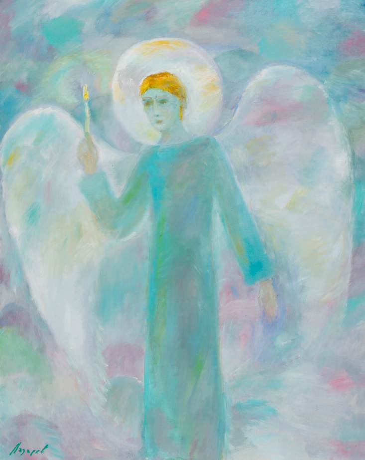 Anđeo pratilac (slika na platnu)