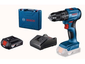 Bosch akumulatorska vibraciona bušilica - odvrtač GSB 185-Li; 18V 1x2,0 Ah u koferu (06019K3101)