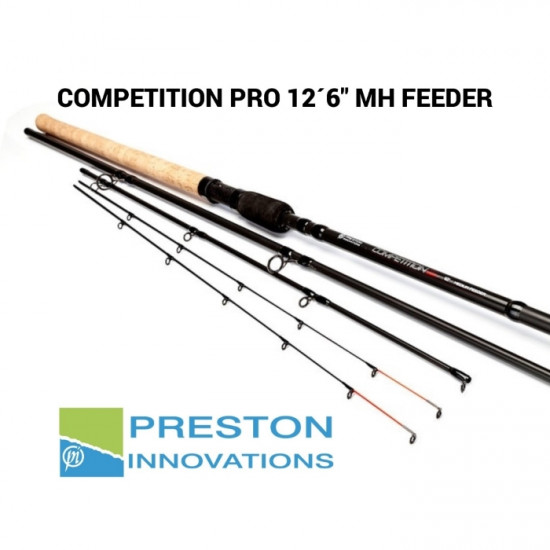 PRESTON COMPETITION PRO FEEDER 12,6FT 4-8LB