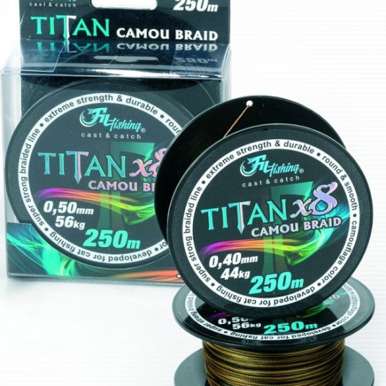 FIL FISHING TITAN BRAID 0,50 250M 30-7997