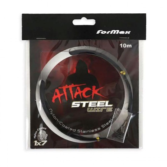 FORMAX ATTACK STEEL WIRE 10M 25LB