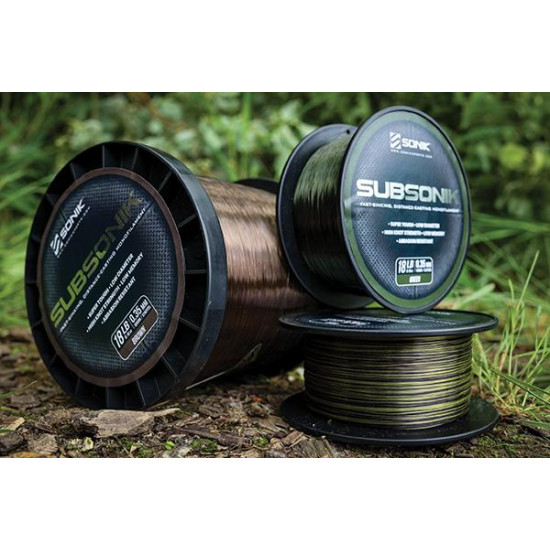 SONIK SUBSONIK LINE 1200M 0,31MM GREEN