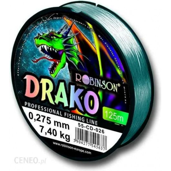 ROBINSON NAJLON DRAKO 125M 0,40MM