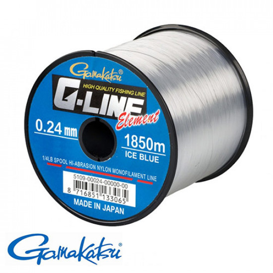 GAMAKATSU G-LINE ELEMENT 0,50MM 450M ICE BLUE