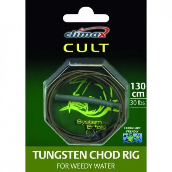 CLIMAX TUNGSTEN CHOD RIG 130CM 30LB