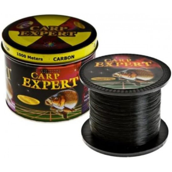 CARP EXPERT NAJLON 1000M 0,30MM CARBON