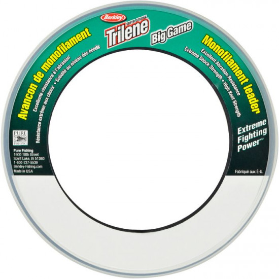 BERKLEY TRILENE BIG GAME MONO LEADER 50M 0,61MM