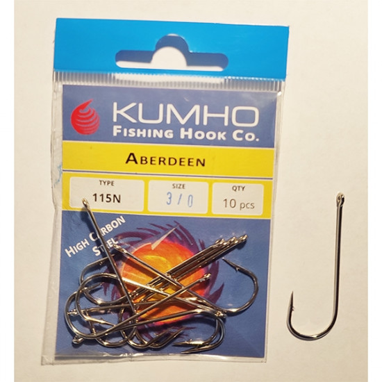 KUMHO ABERDEEN HOOKS 1/0