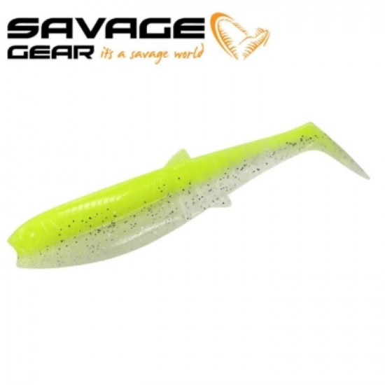 SG CANNIBAL 8CM 5KOM FLUO YELLOW GLOW